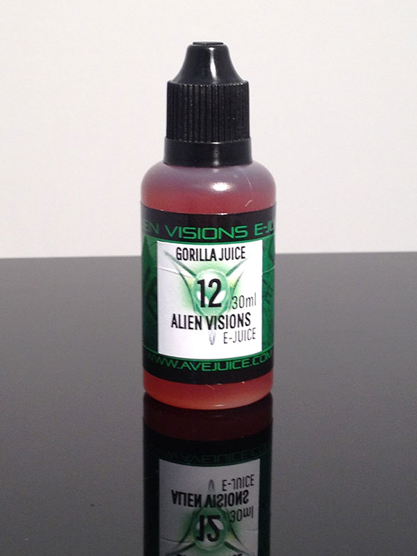 Alien Visions E-juice ゴリラ・ジュース 30ml